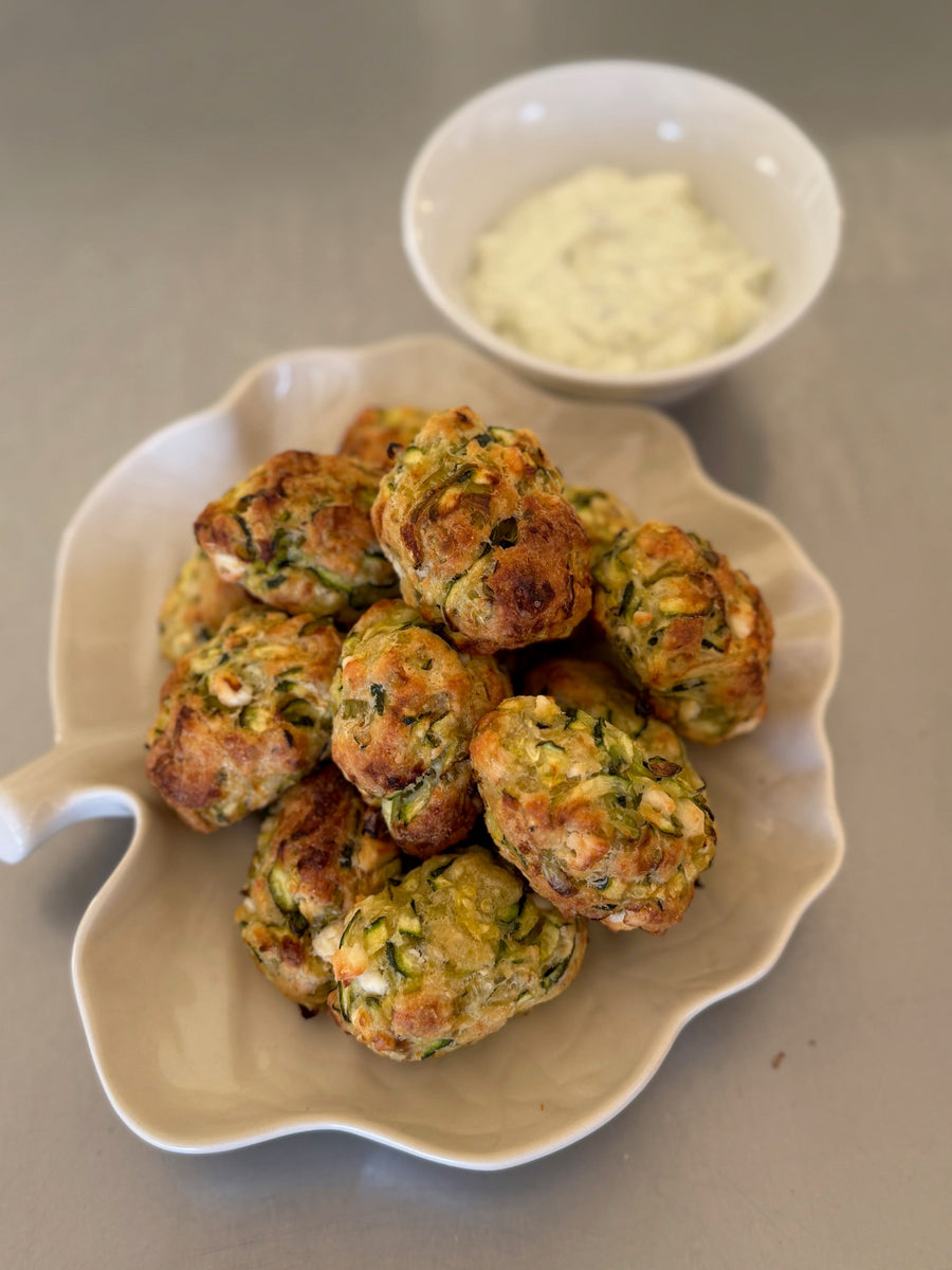 Baked Courgette Tots – Over the Moon Dairy