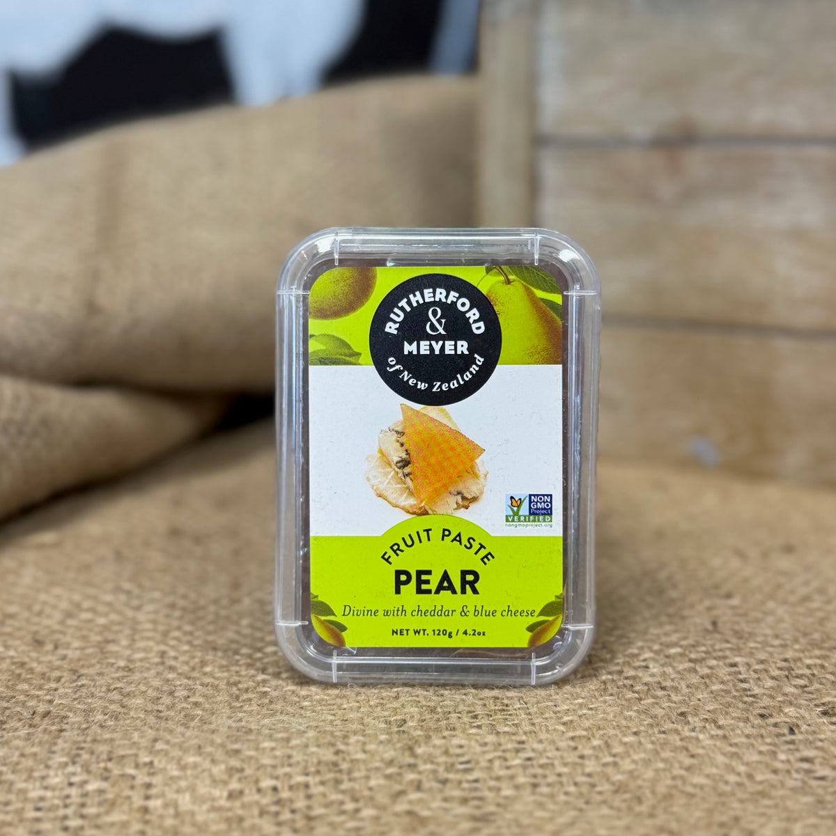 Rutherford and Meyer Pear Fruit Paste, 120g – Over the Moon Dairy
