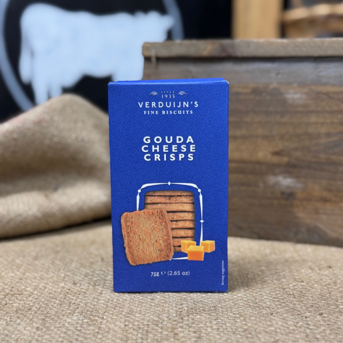 Verduijn's Fine Biscuits Gouda Cheese Crisps, 75g – Over the Moon Dairy